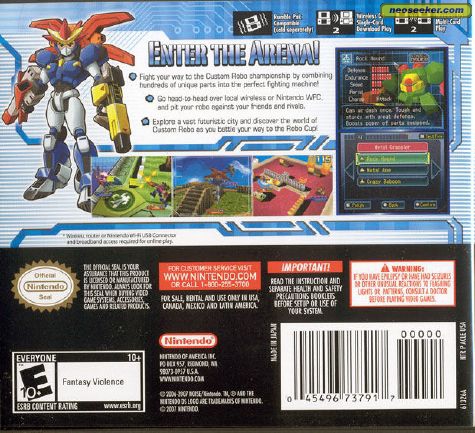 Custom Robo Arena Images - LaunchBox Games Database