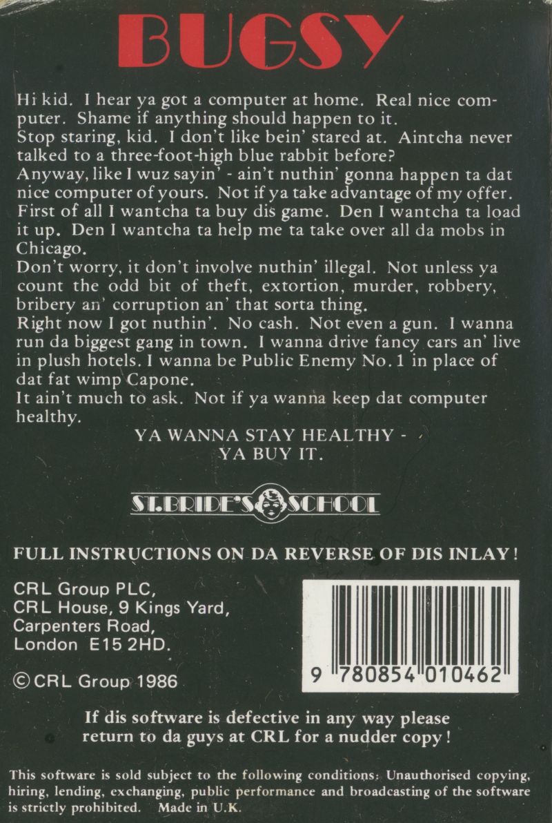 Bugsy Images - LaunchBox Games Database