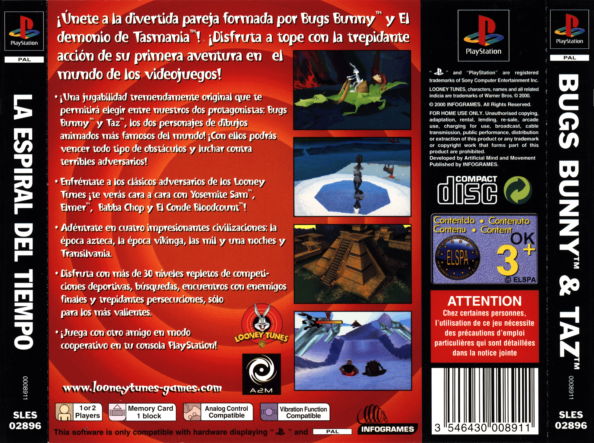 Bugs Bunny & Taz: Time Busters Images - LaunchBox Games Database