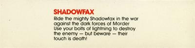 Shadowfax Images - LaunchBox Games Database