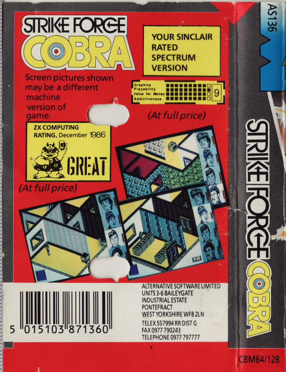 Strike Force Cobra Images - LaunchBox Games Database