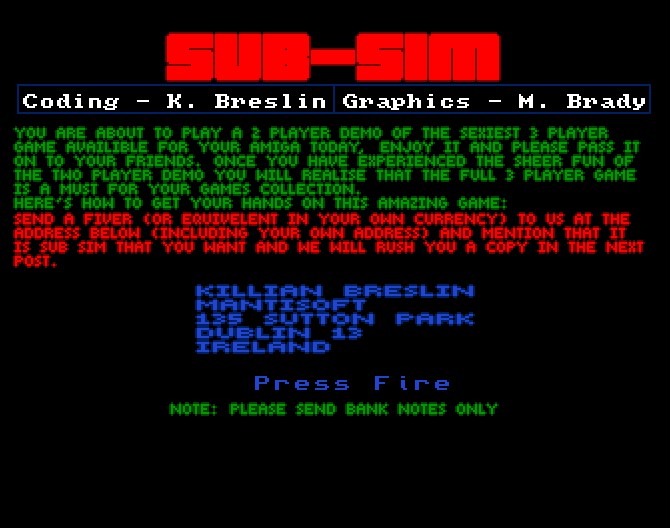 Sub-Sim Images - LaunchBox Games Database