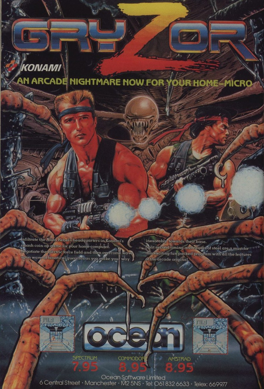 Gryzor Images LaunchBox Games Database Gryzor Images LaunchBox Games Database
