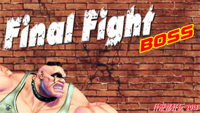 Final Fight Boss - LaunchBox Games Database
