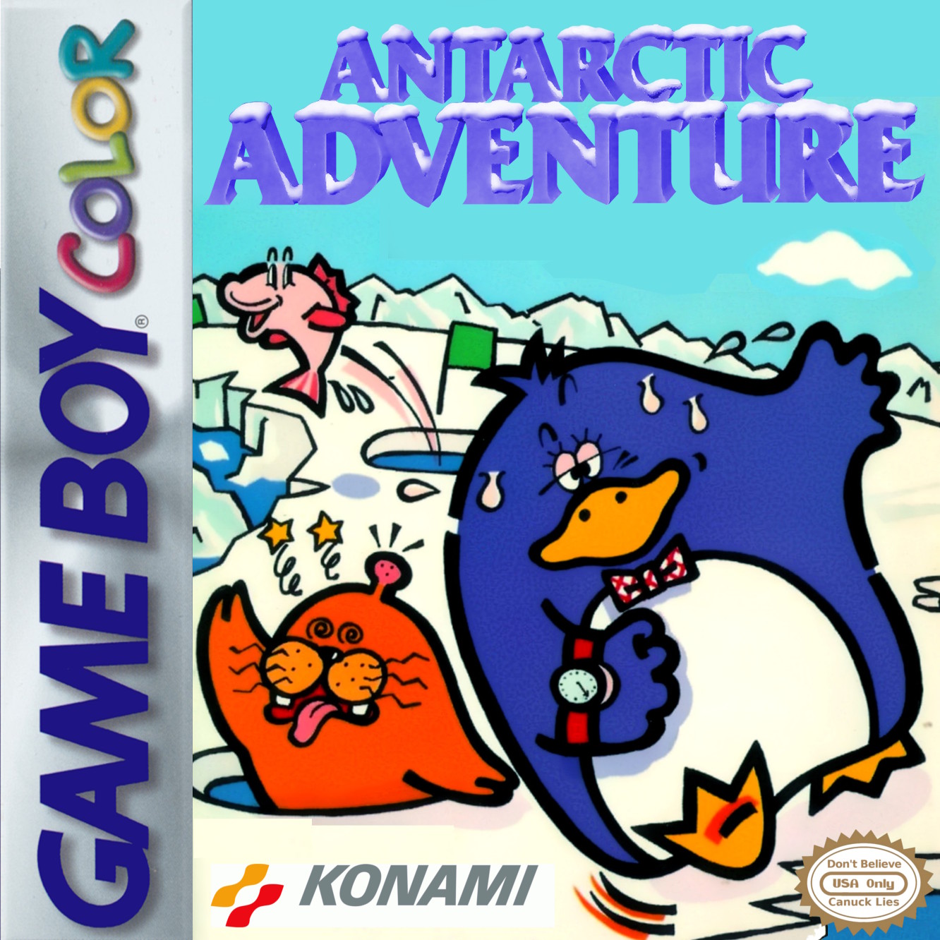 Antarctic Adventure Images LaunchBox Games Database Antarctic Adventure Images LaunchBox Games Database