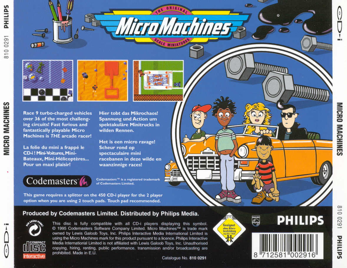 Micro Machines Images - LaunchBox Games Database