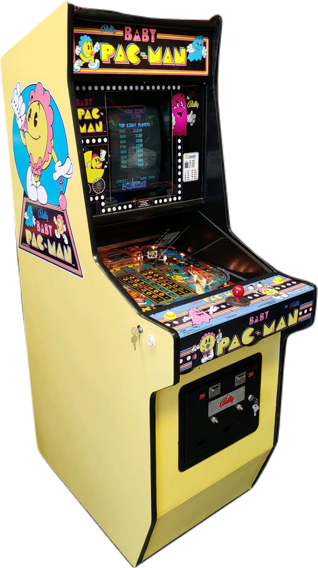Baby Pac-Man Images - LaunchBox Games Database