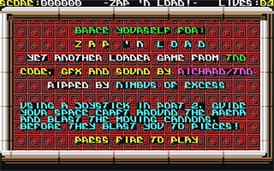Zap 'n Load - LaunchBox Games Database