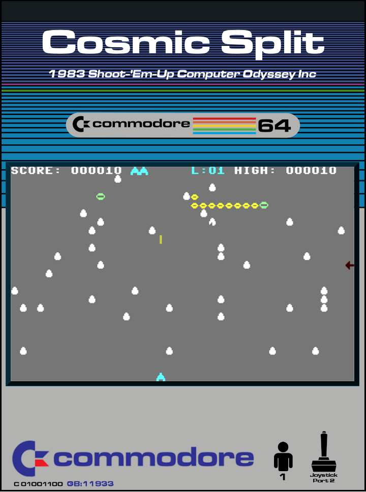 Cosmic Split (Computer Odyssey) Images - LaunchBox Games Database