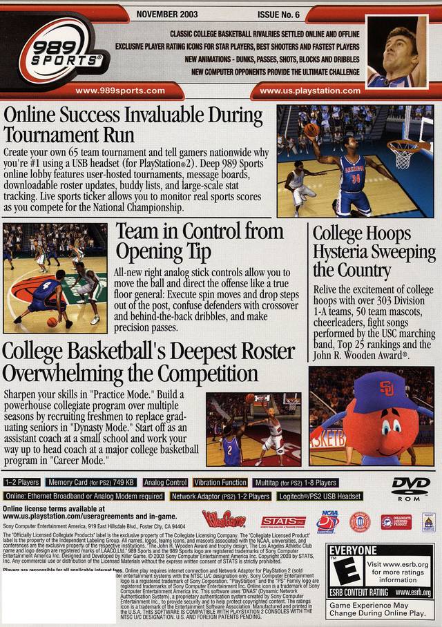NCAA Final Four 2004 Images - LaunchBox Games Database