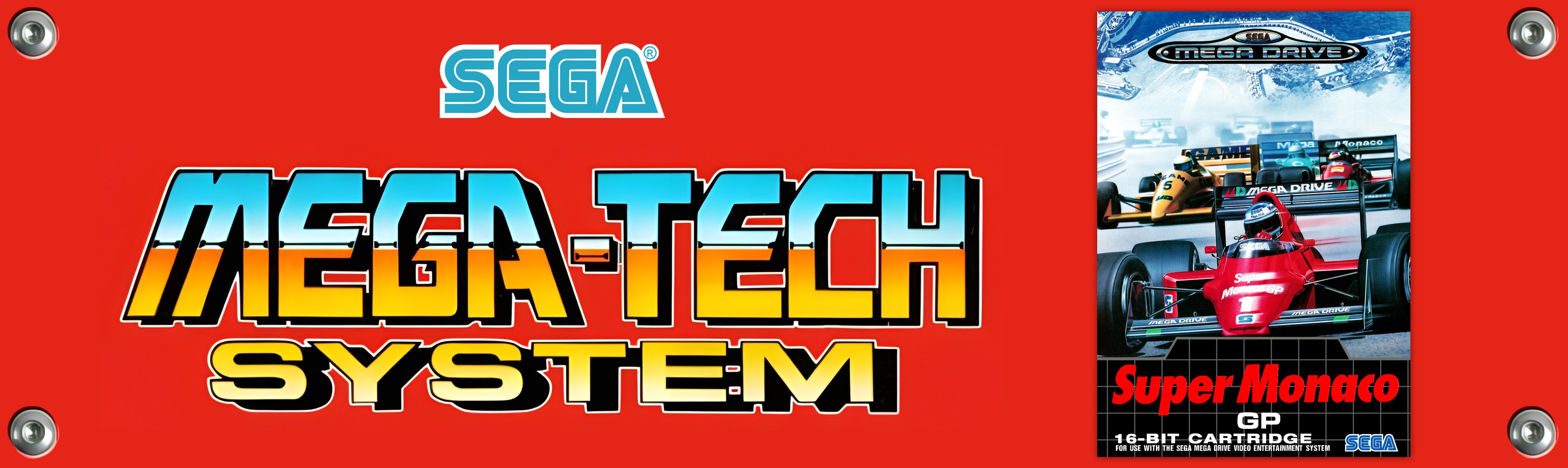 Super Monaco GP (Mega-Tech) Images - LaunchBox Games Database