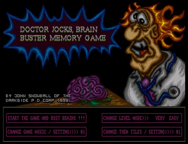 Doctor Jocks, Brain Buster Memory Game Images - LaunchBox Games Database