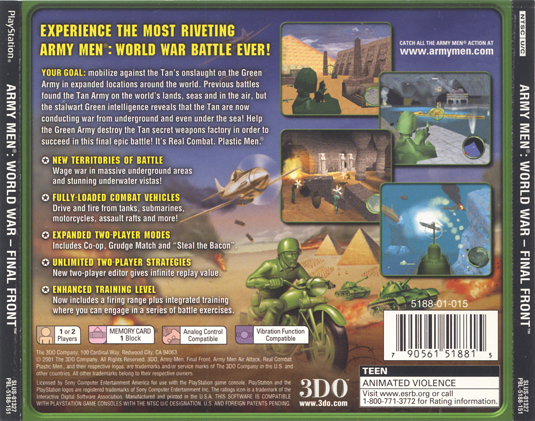 Army Men: World War: Final Front Images - LaunchBox Games Database