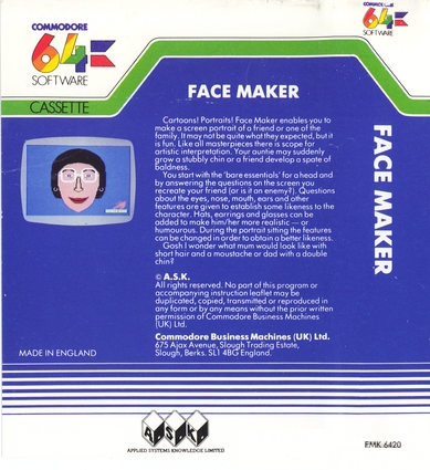Face Maker Images - LaunchBox Games Database