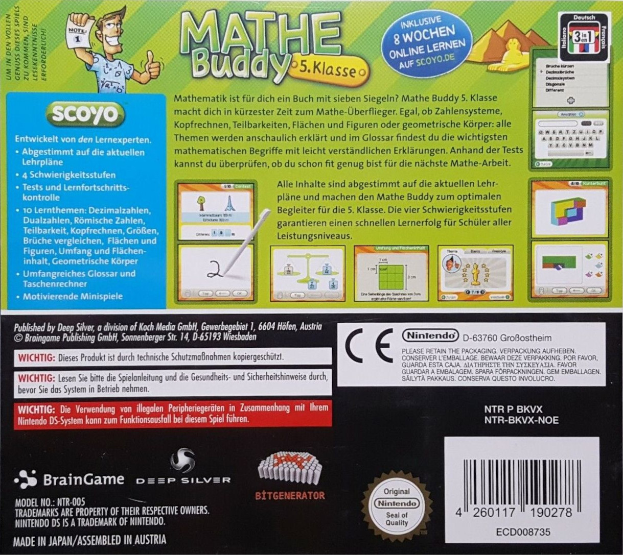 Mathe Buddy: 5. Klasse Images - LaunchBox Games Database