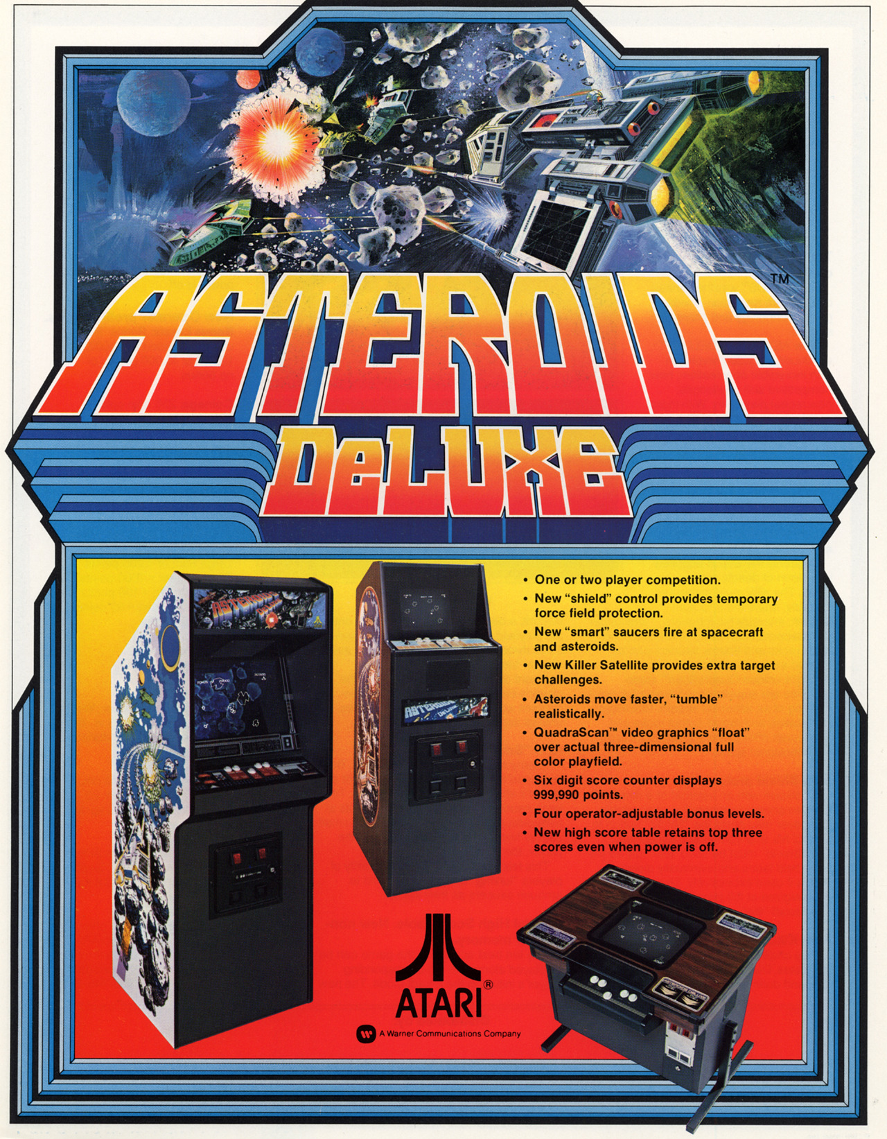 Asteroids Deluxe Images - LaunchBox Games Database