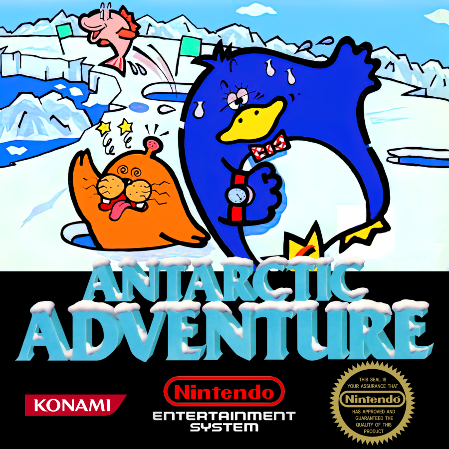 Antarctic Adventure Images LaunchBox Games Database Antarctic Adventure Images LaunchBox Games Database
