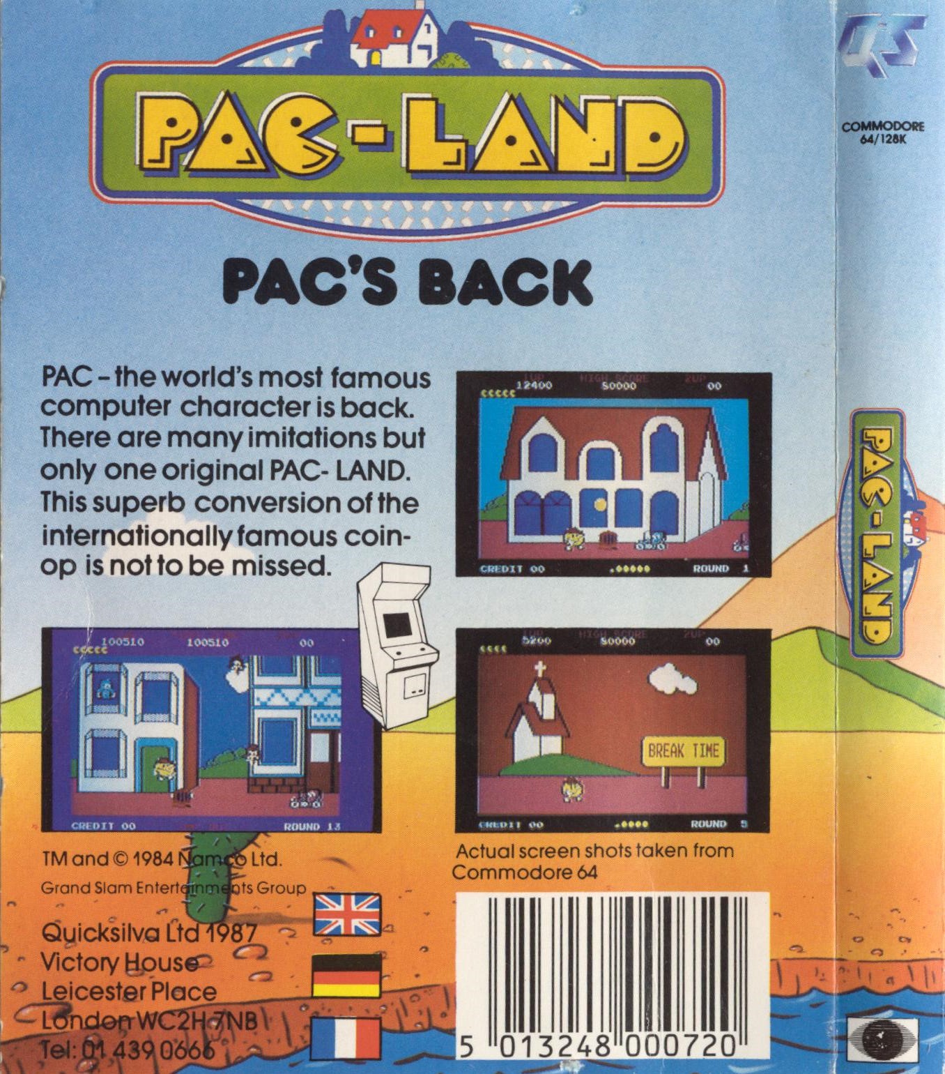Pac-Land Images - LaunchBox Games Database