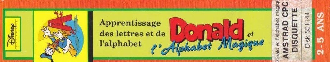 Donald's Alphabet Chase Images - LaunchBox Games Database