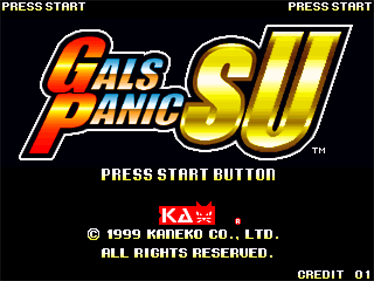 Gals Panic SU Images - LaunchBox Games Database