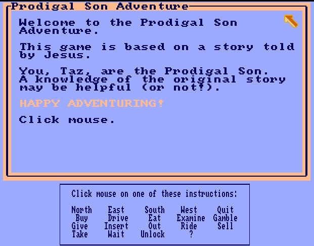 Prodigal Son Adventure Images - LaunchBox Games Database