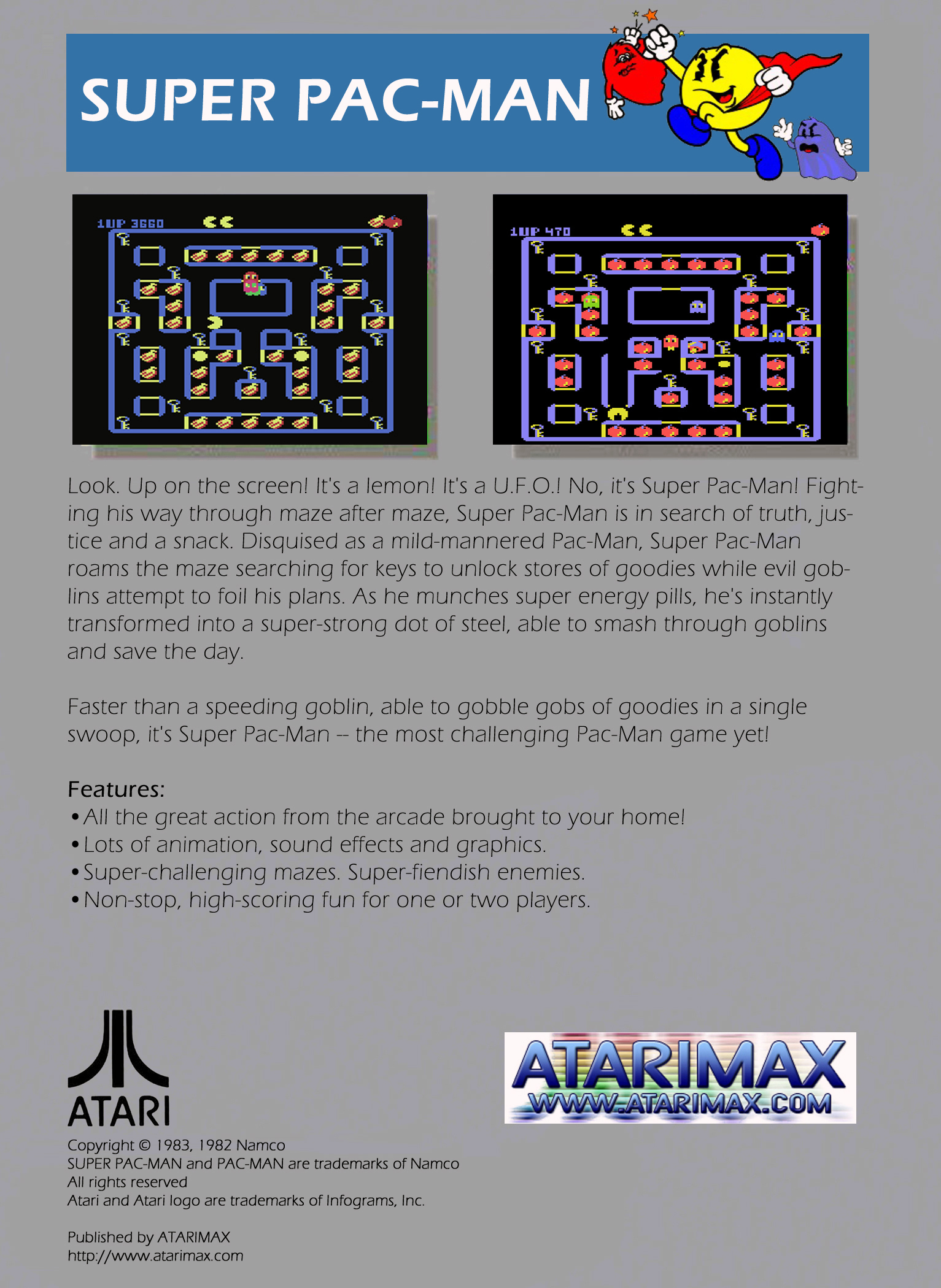 Super Pac-Man Images - LaunchBox Games Database