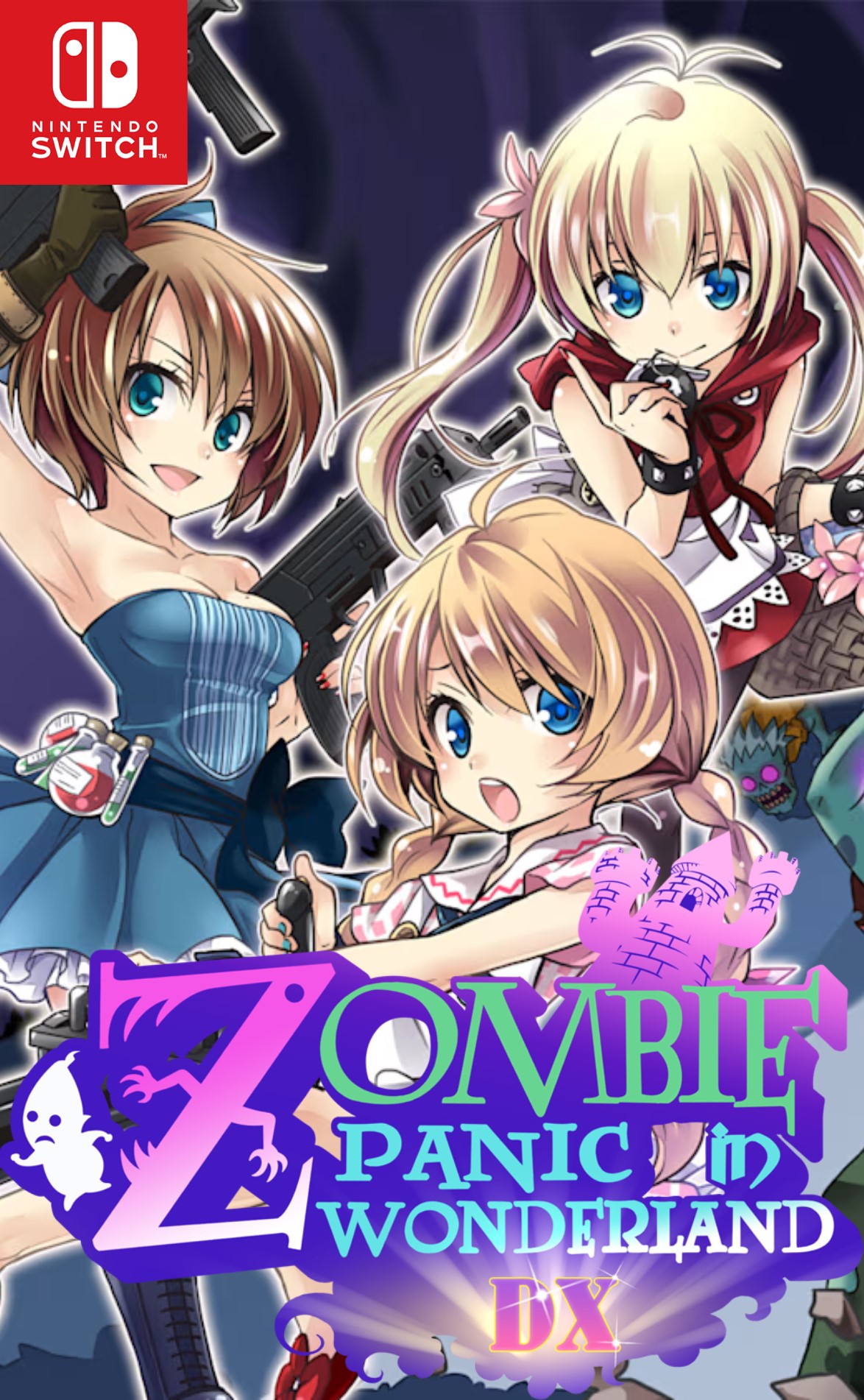 Zombie Panic In Wonderland DX Images LaunchBox Games Database Zombie Panic In Wonderland DX Images LaunchBox Games Database