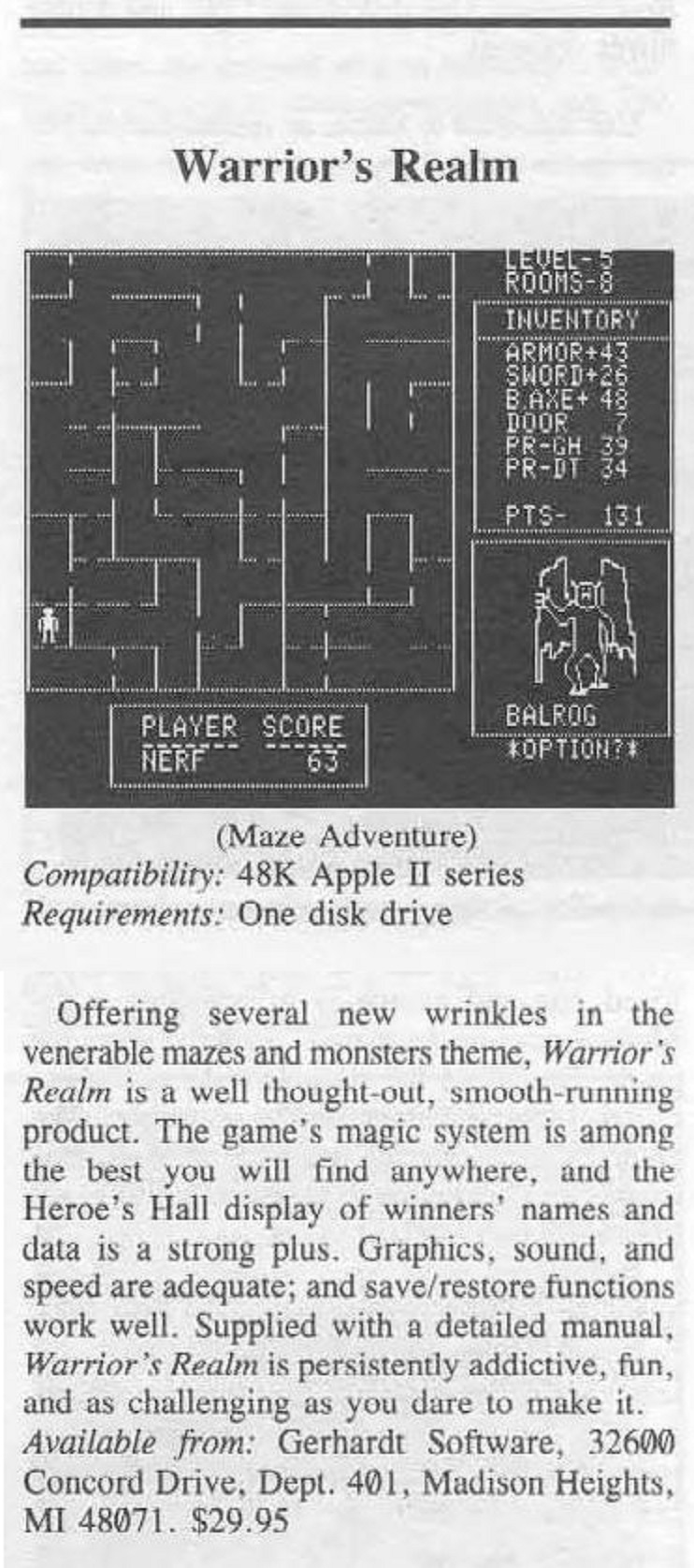 Warrior's Realm Images - LaunchBox Games Database