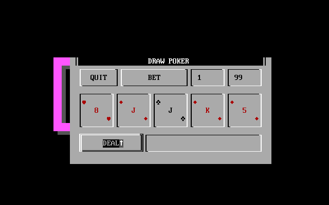 Draw Poker (1993) Images - LaunchBox Games Database