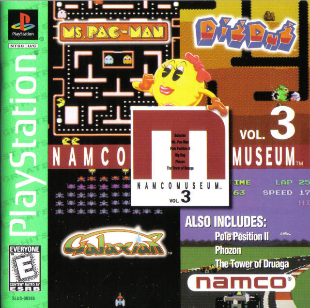Namco Museum Vol. 3 Images - LaunchBox Games Database
