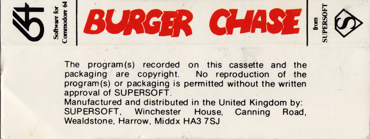 Burger Chase Images - LaunchBox Games Database