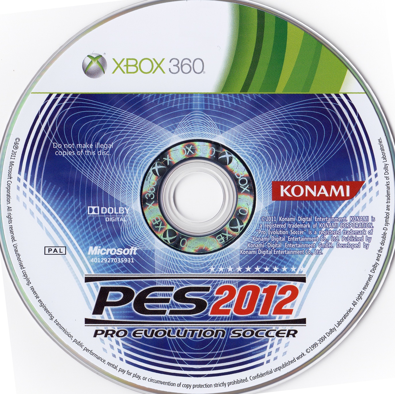 PES 2012: Pro Evolution Soccer Images - LaunchBox Games Database