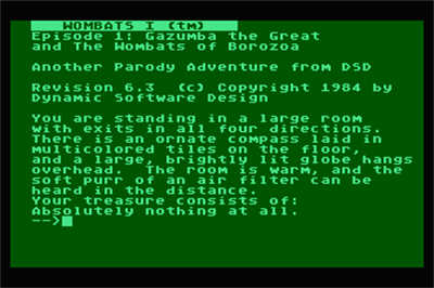 Wombats I: Gazumba The Great & The Wombats of Borozoa - LaunchBox Games ...