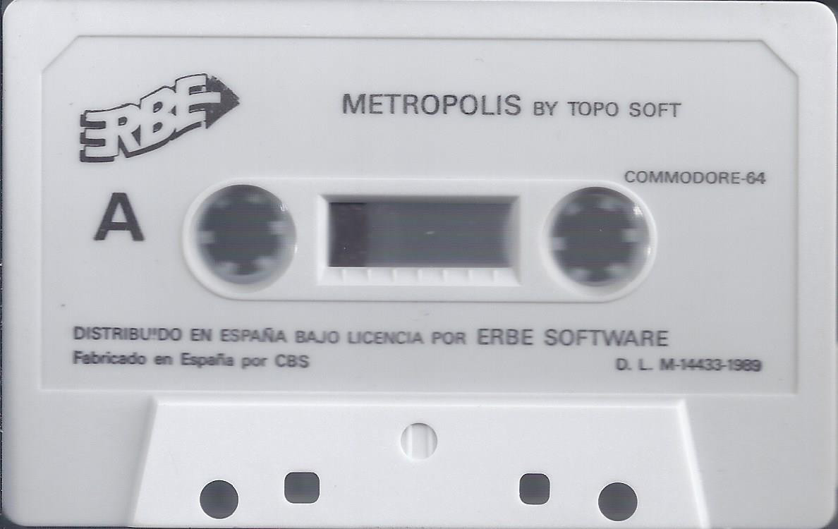 Metropolis (ERBE Software/Topo Soft) Images - LaunchBox Games Database