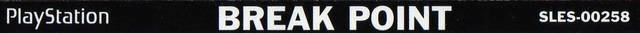 Break Point Images - LaunchBox Games Database