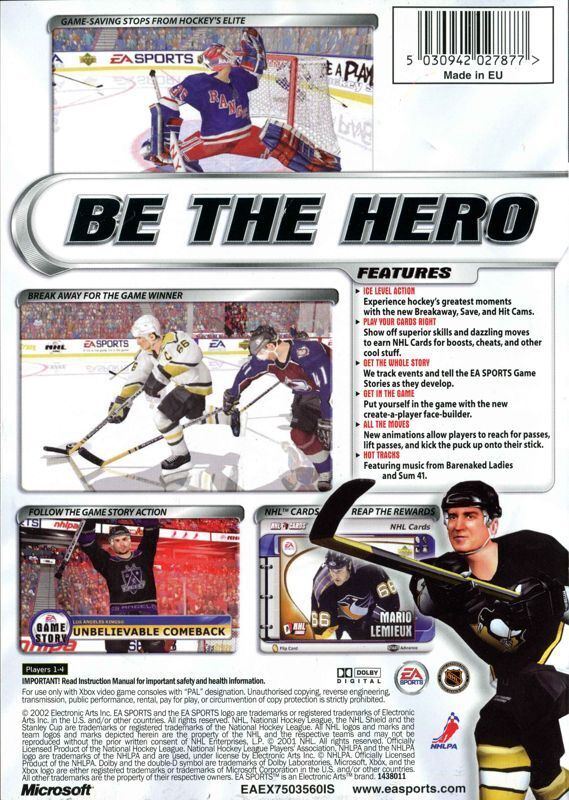 NHL 2002 Images - LaunchBox Games Database