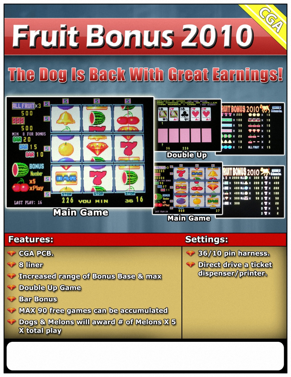 Fruit Bonus 2010 Images - LaunchBox Games Database