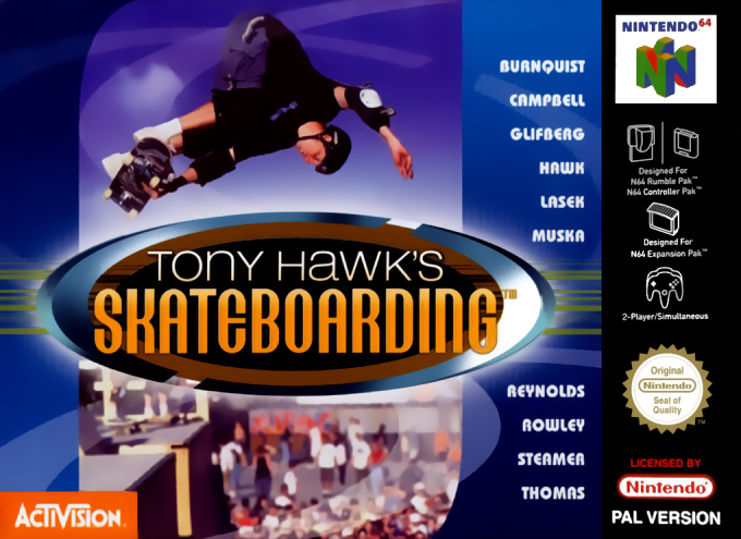 Tony Hawk's Pro Skater Images - LaunchBox Games Database