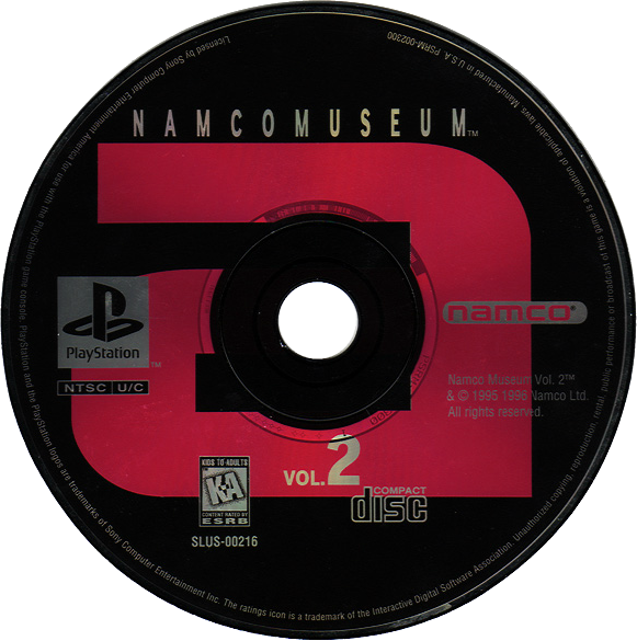 Namco Museum Vol. 2 Images - LaunchBox Games Database