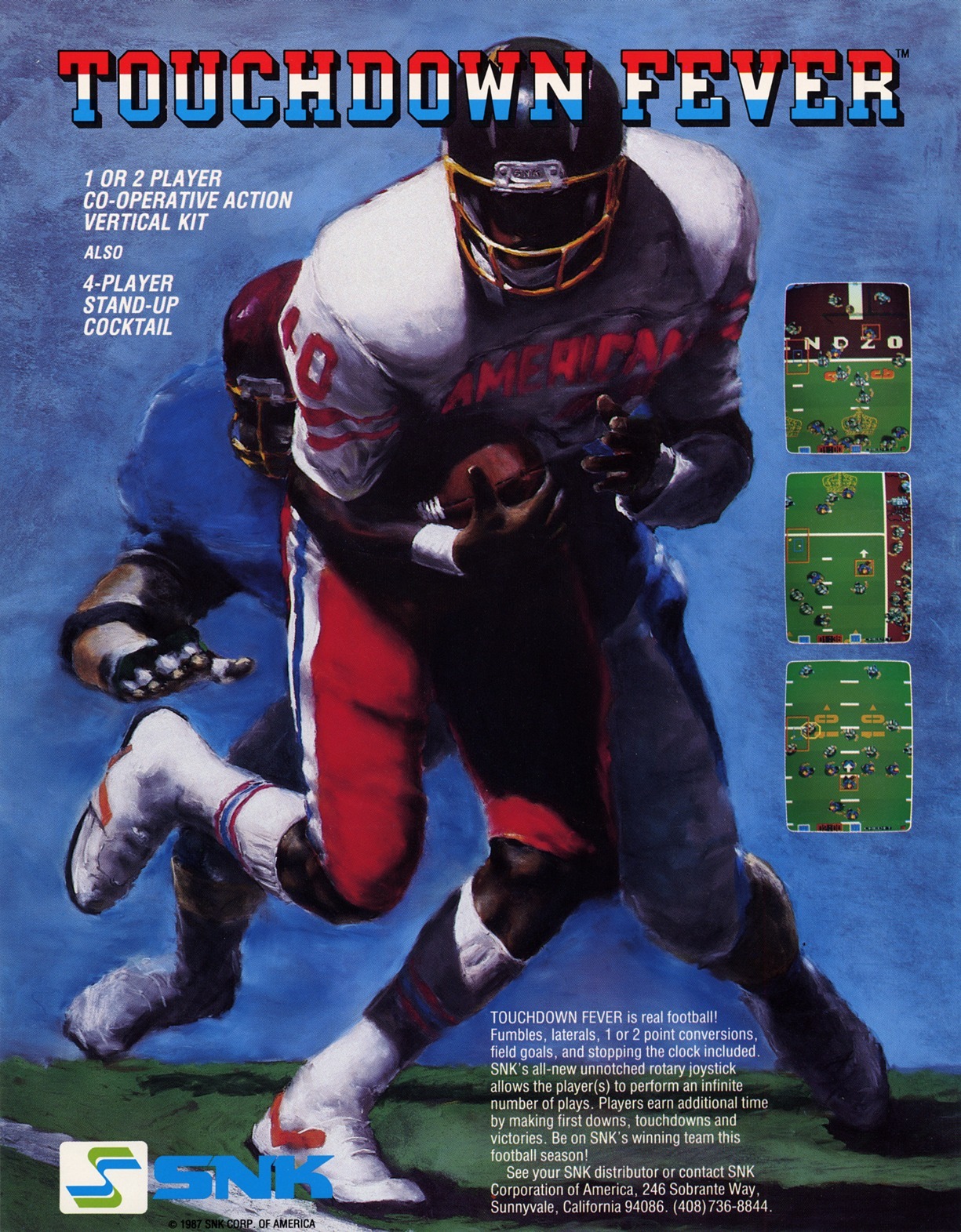 TouchDown Fever Images - LaunchBox Games Database