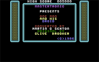 One Man and His Droid - LaunchBox Games Database