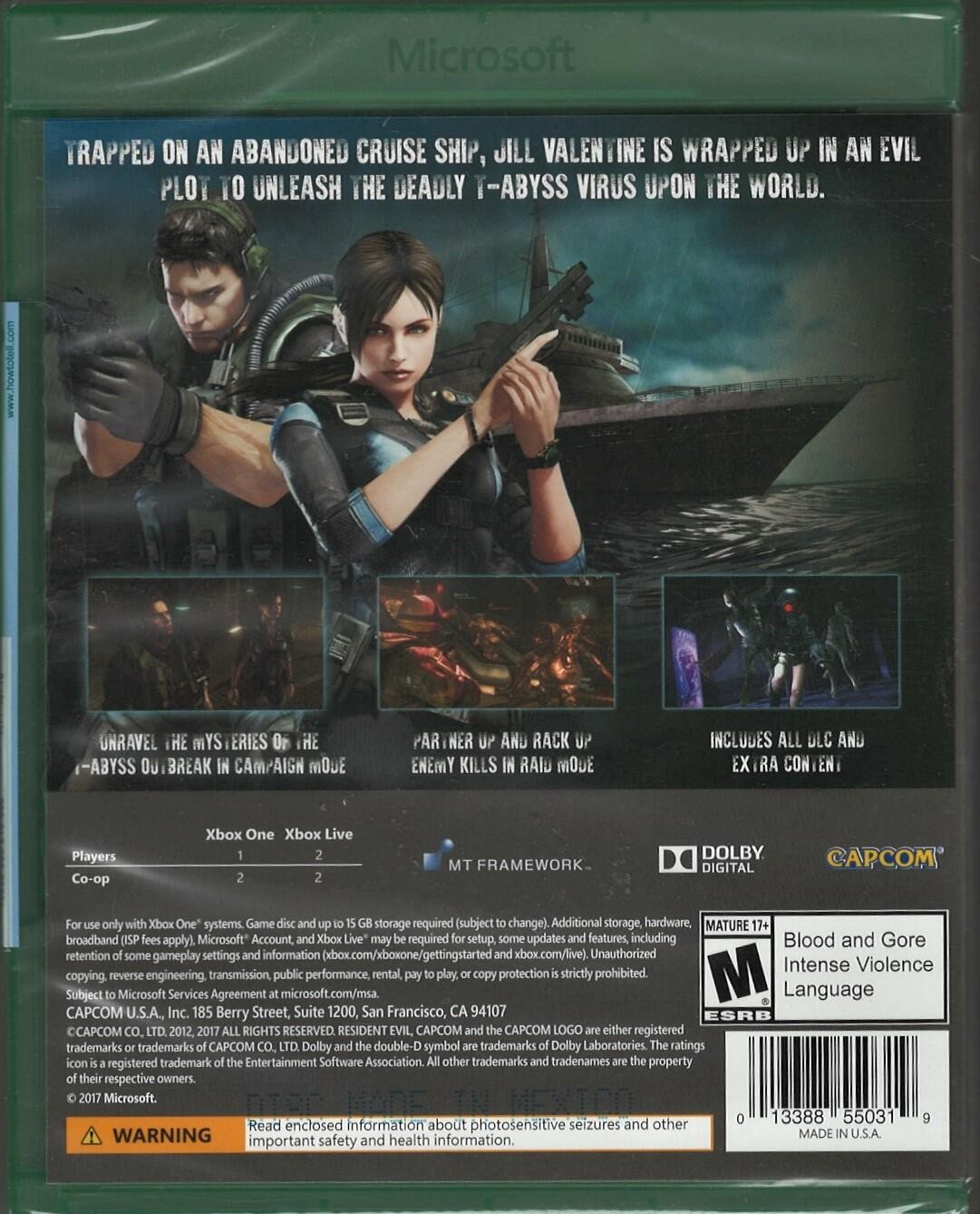Resident Evil: Revelations Images - LaunchBox Games Database