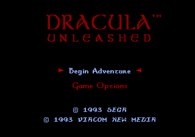 Dracula Unleashed Images - LaunchBox Games Database