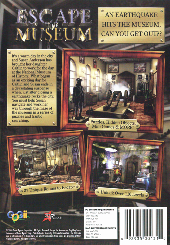 Escape The Museum Images - LaunchBox Games Database