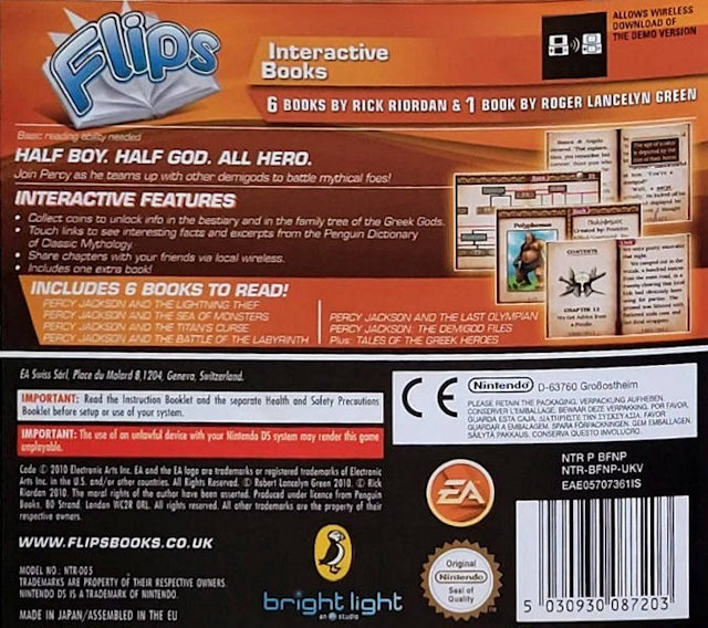Flips Interactive Books 6 Book Pack: Rick Riordan: Percy Jackson Images ...