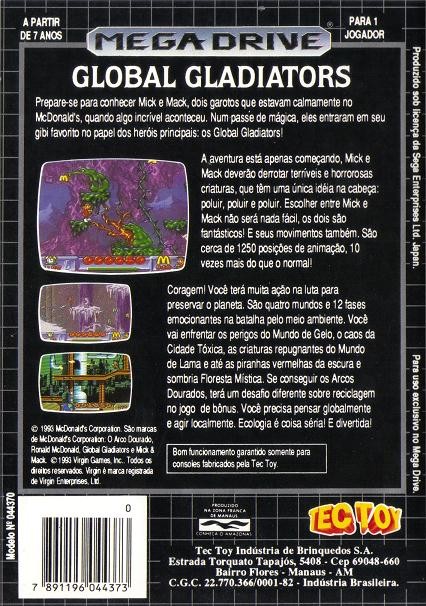 Mick & Mack as the Global Gladiators Images - LaunchBox Games Database