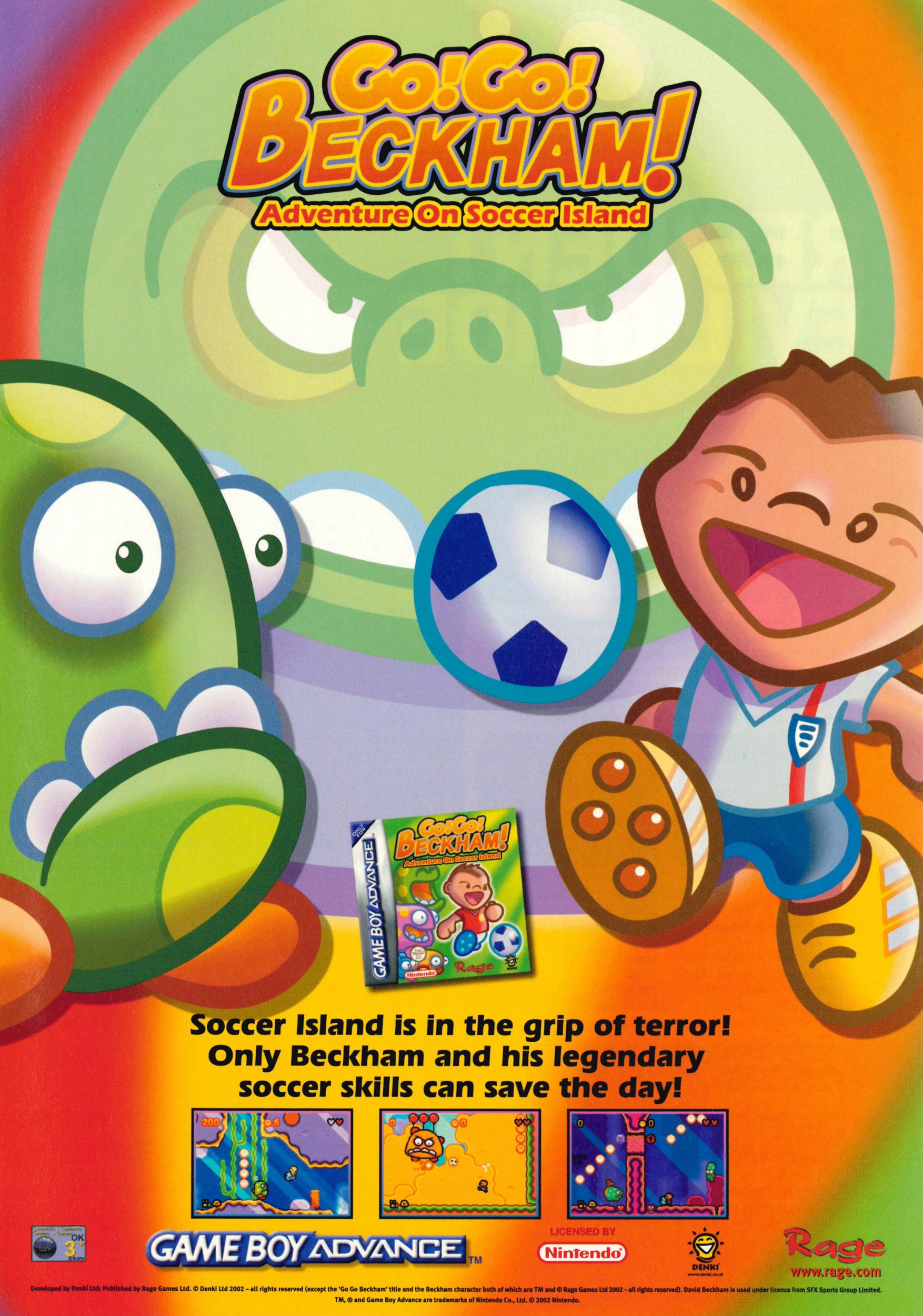 Go! Go! Beckham! Adventure on Soccer Island Images - LaunchBox Games ...