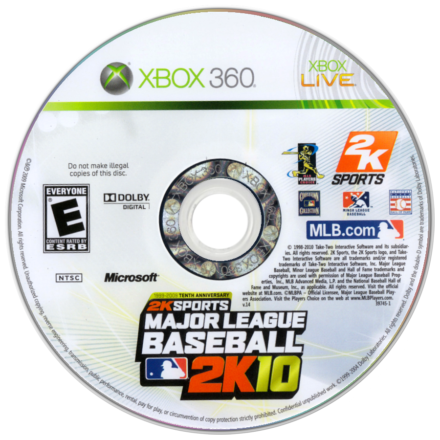Major League Baseball 2K10 Images - LaunchBox Games Database