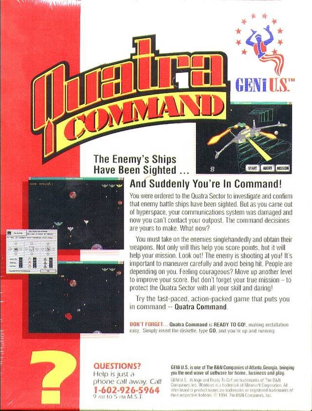 Quatra Command Images - LaunchBox Games Database