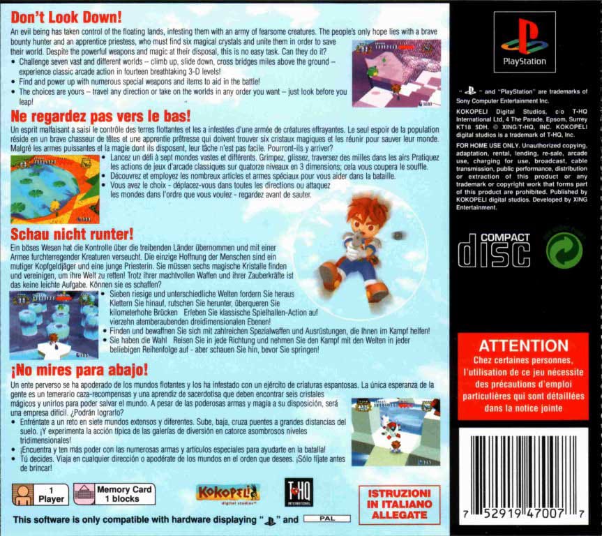 Floating Runner: Quest for the 7 Crystals Images - LaunchBox Games Database